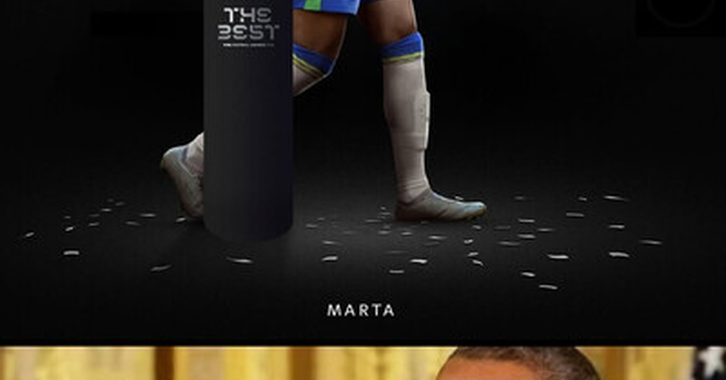 [ MEMEDEPORTES ] Marta recibiendo el Premio Marta