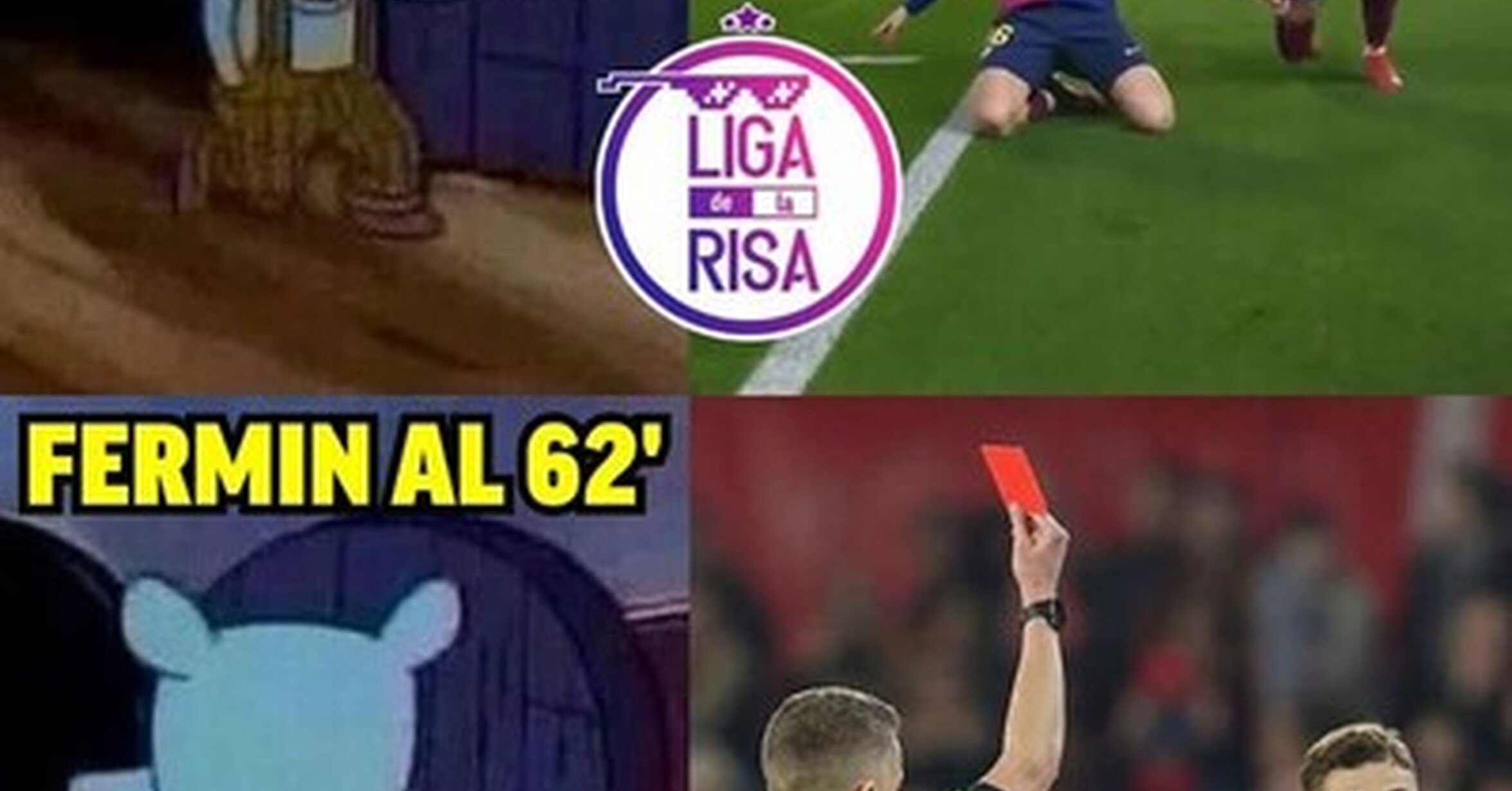 [ MEMEDEPORTES ] Caballero hace su trabajo y se retira