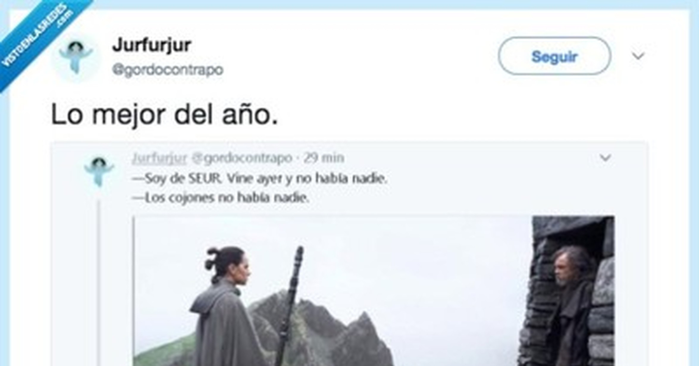 VEF > Visto en las Redes > SEUR se retrata de cazurro tras esta pifia ...