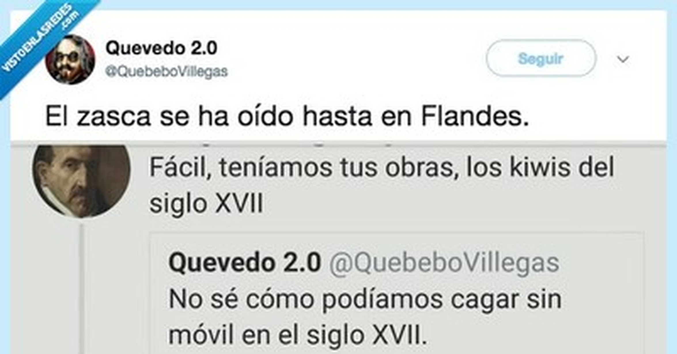VEF > Visto en las Redes > Quevedo VS. Góngora: su rivalidad llega ...