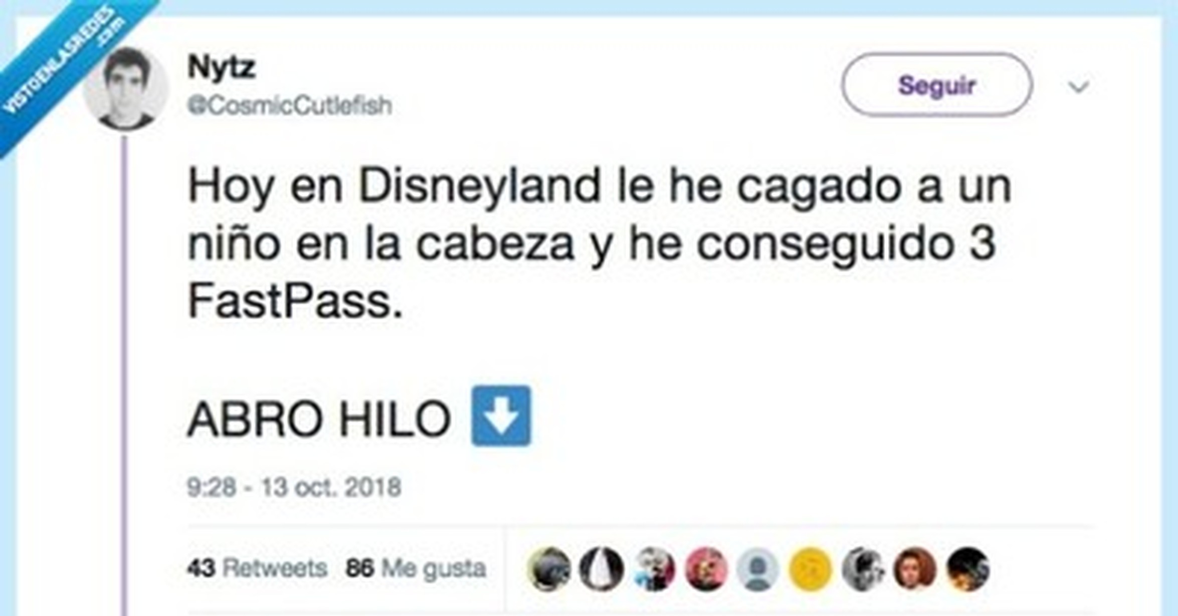 VEF > Visto en las Redes > Cuenta como se hace caca en la cabeza de un ...