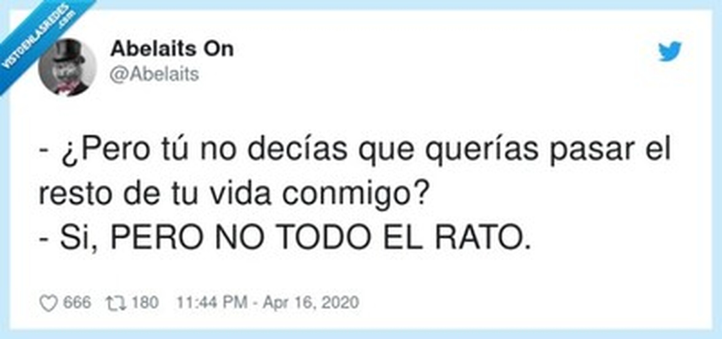 VEF > Visto en las Redes > Demasiadas horas juntos, por @Abelaits