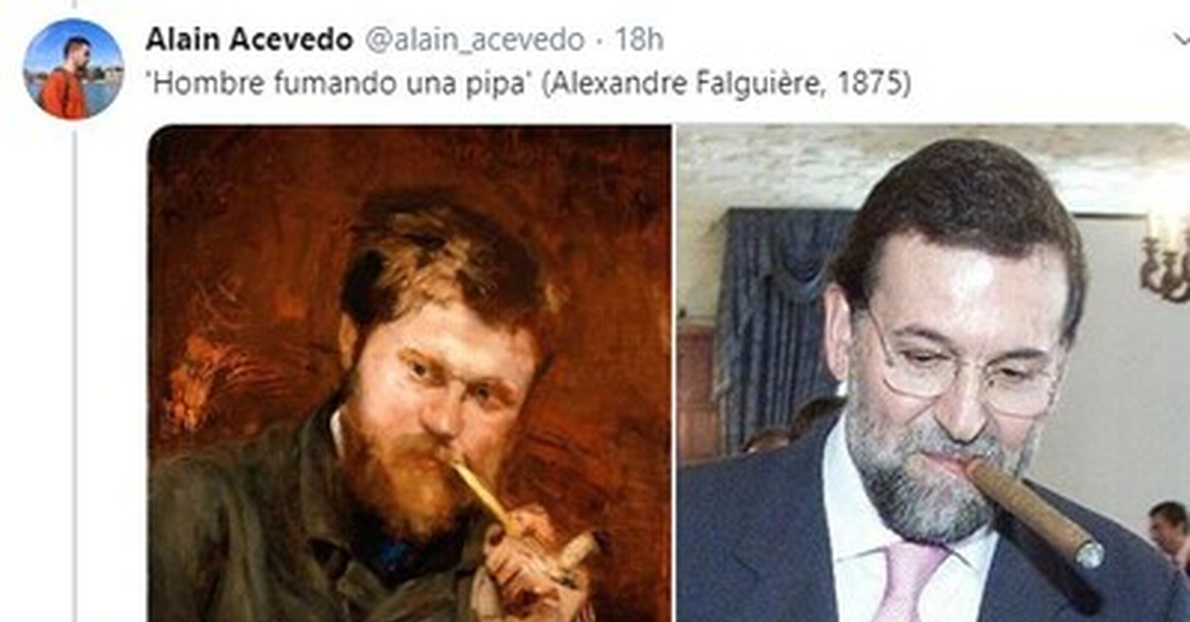 VEF > Visto en las Redes > El mejor hilo que verás hoy: obras de arte que encuentran paralelismo ...