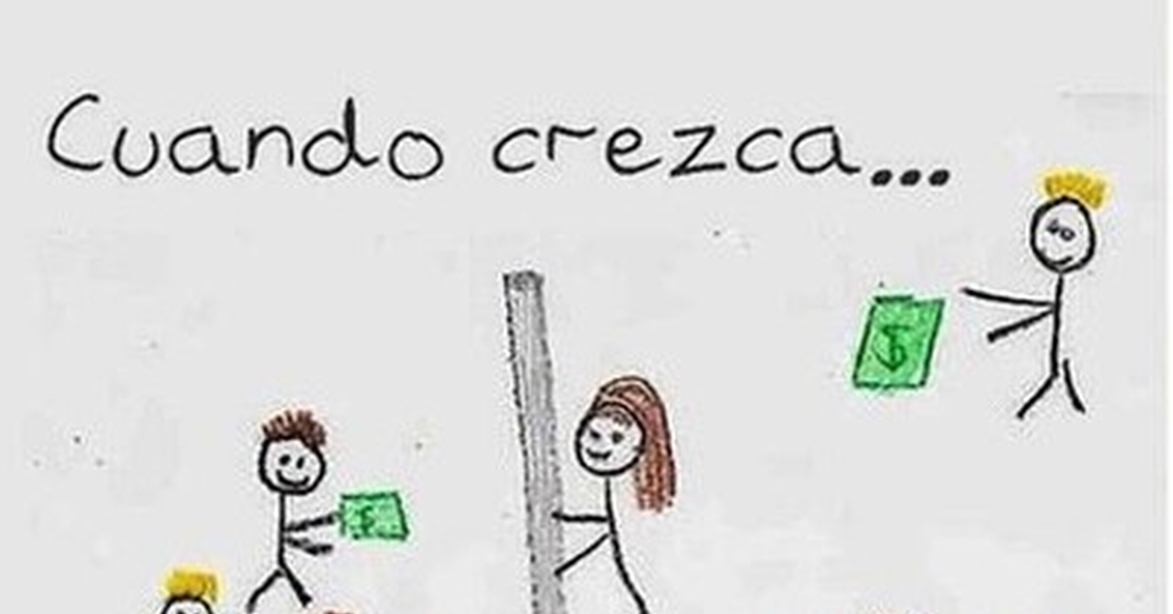 Vef Visto En Las Redes Una Niña Hace Este Dibujo En El Colegio Para Explicar El Trabajo De