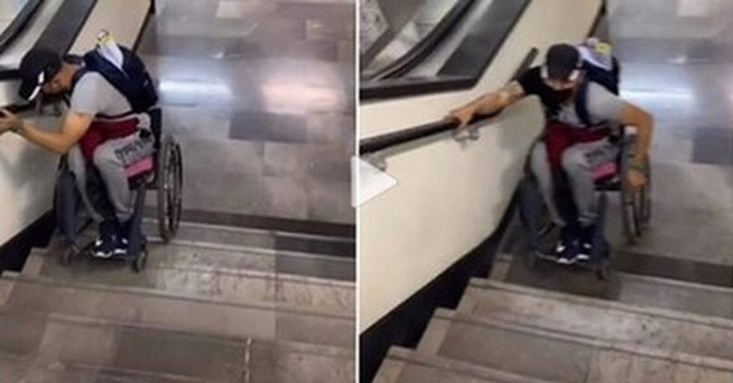 VEF > Visto en las Redes > La proeza de este chaval en silla de ruedas ...