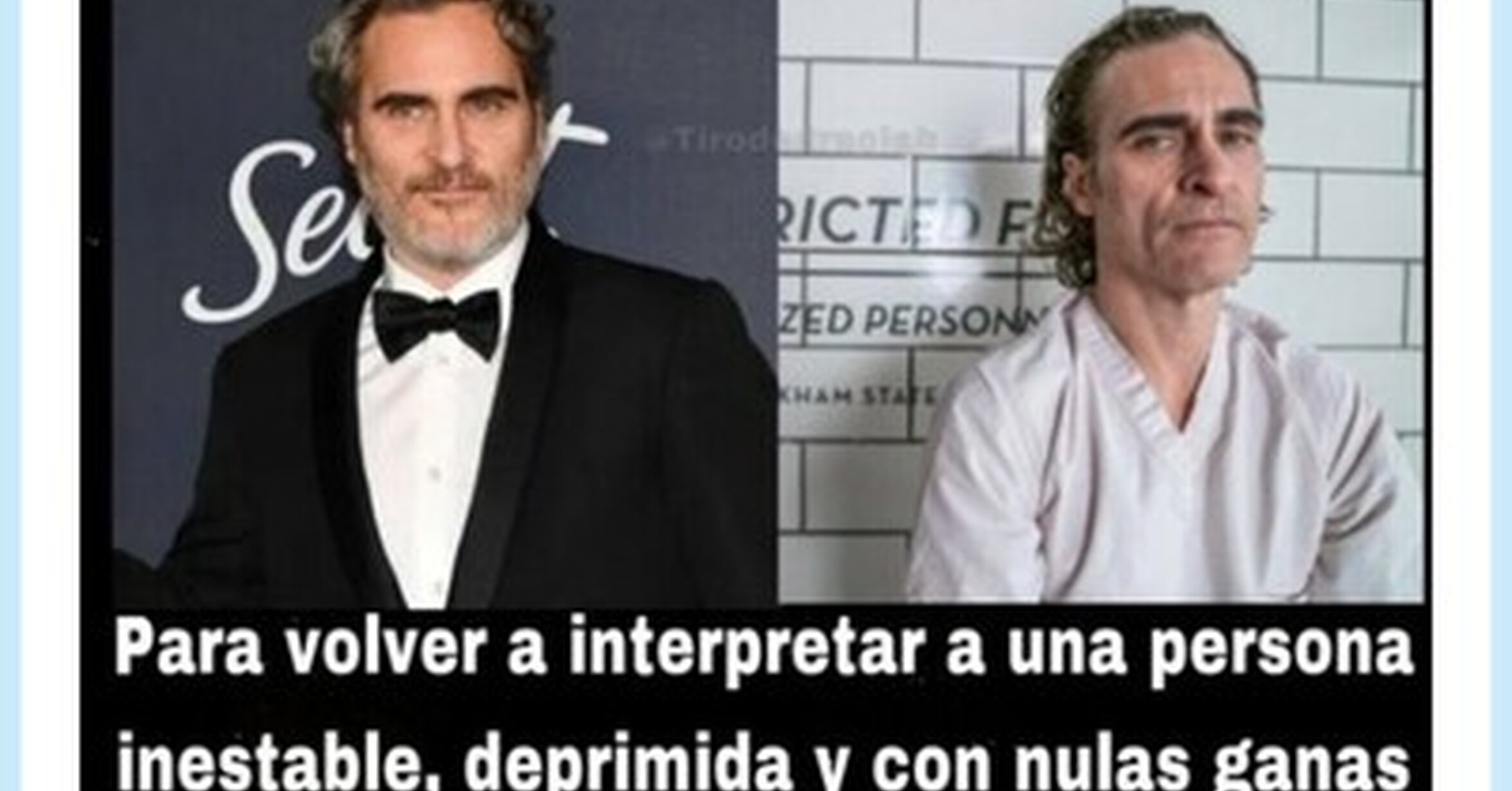 VEF > Visto en las Redes > A mí también se me daría bien el papel, por @TirodeGraciah