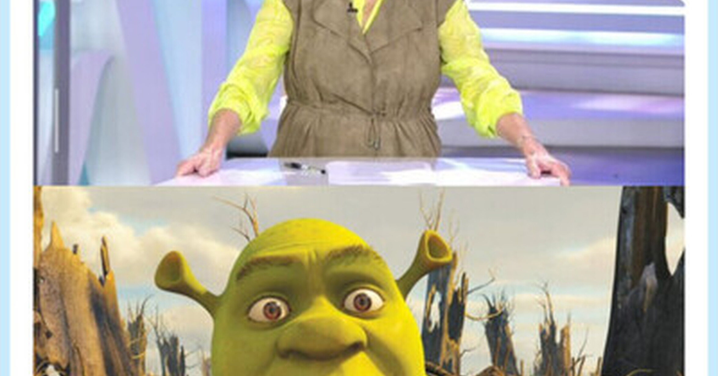 VEF > Visto en las Redes > Me niego que se compare a Shrek con ...