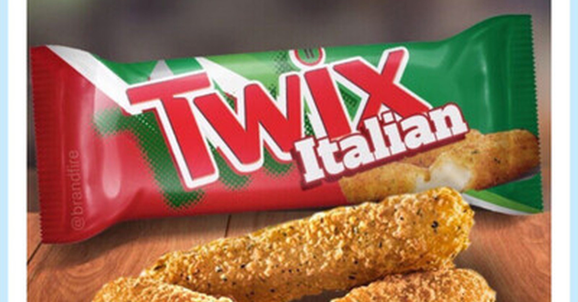 VEF > Visto en las Redes > Si no te gusta el chocolate, este twix es para ti, por @messedupfoods