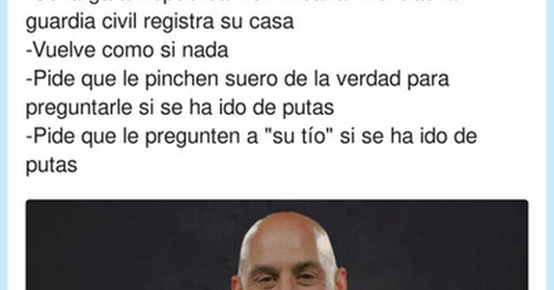 VEF > Visto en las Redes > El resumen de lo de Rubiales da para miniserie en Netflix