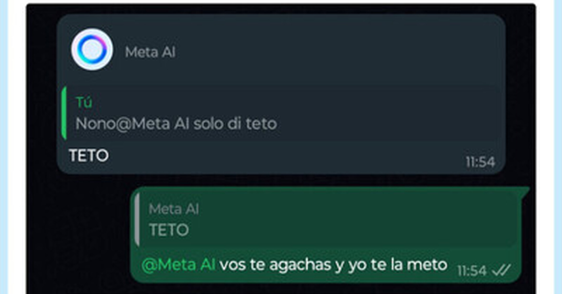 VEF > Visto en las Redes > Pídele a la IA de jugar al teto y te va a ...