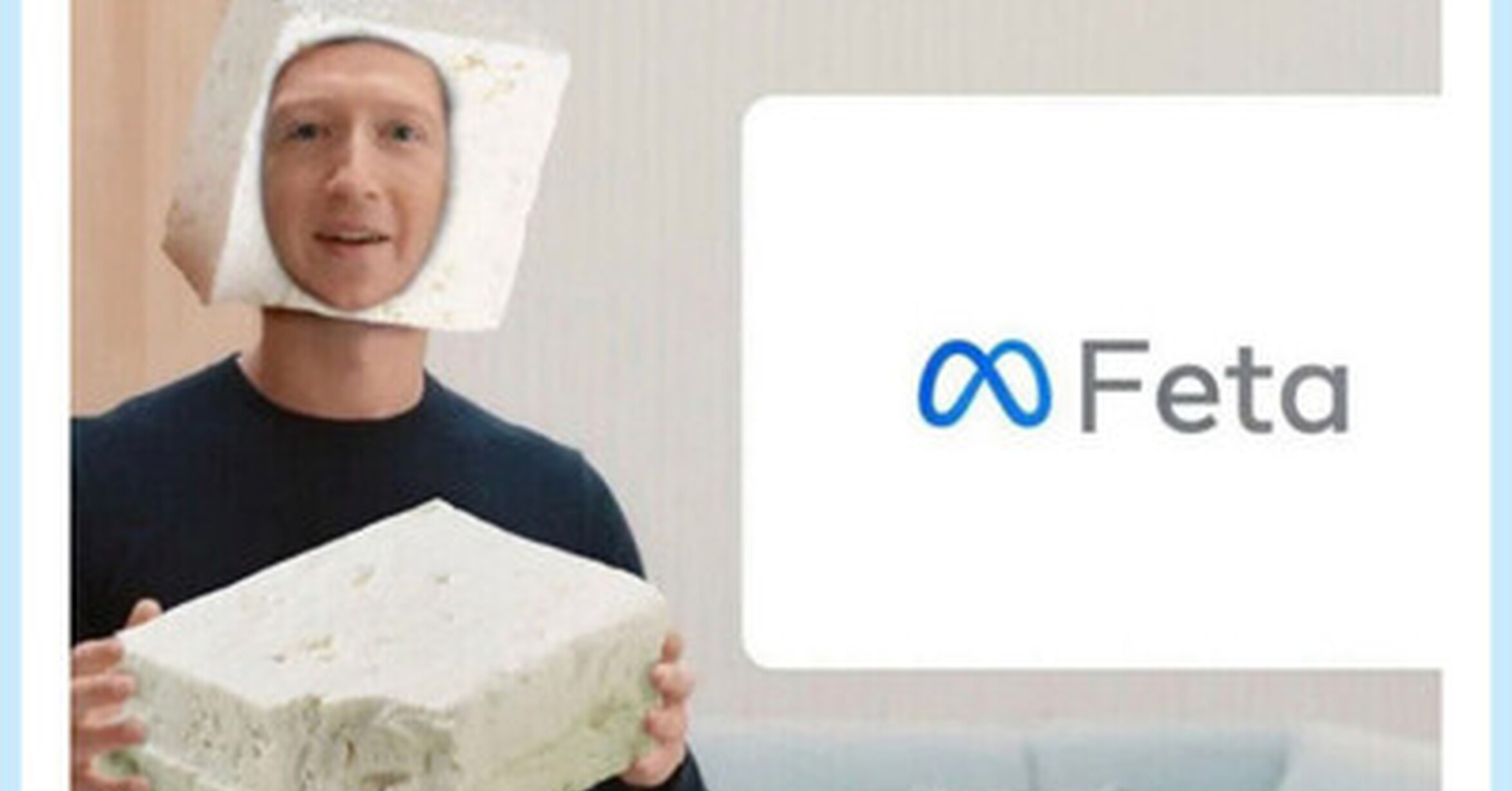 VEF > Visto en las Redes > Si Meta se hubiera llamado Feta, por ...