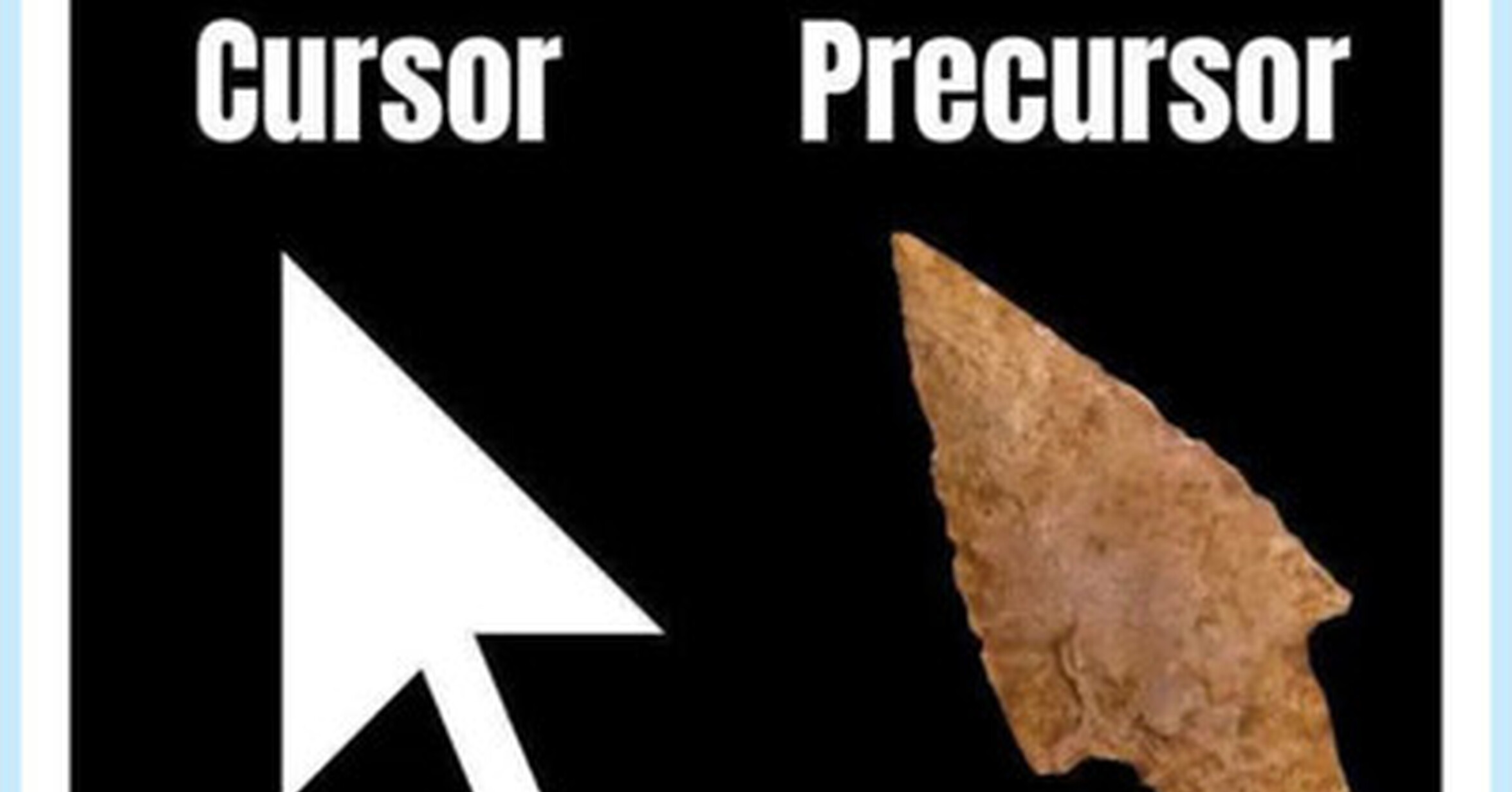 VEF > Visto en las Redes > Cursor vs precursor, por @RincnCuriosoo