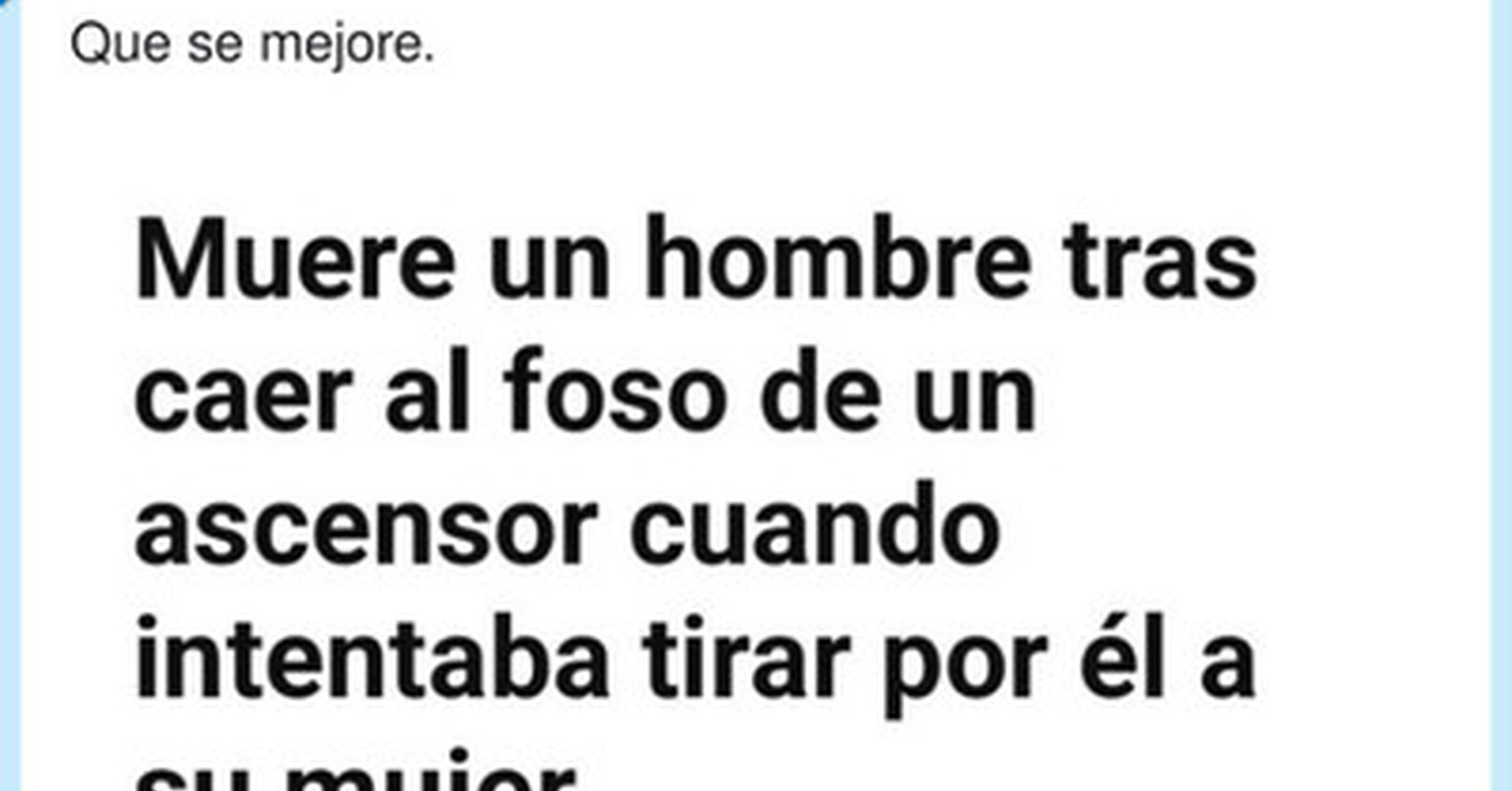 VEF > Visto en las Redes > Tremendo el karma, por @Puercoespanda