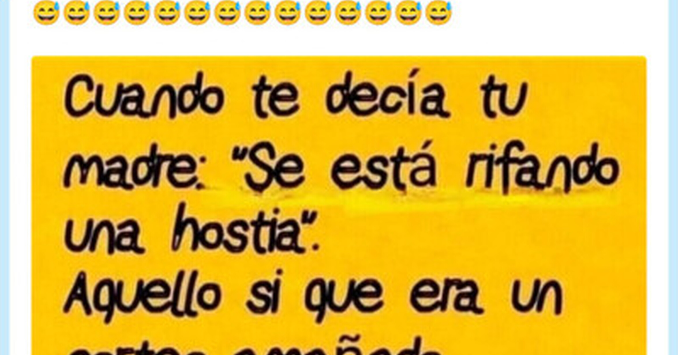 VEF > Visto en las Redes > Siempre me tocaba a mí, por @Gurutxe1