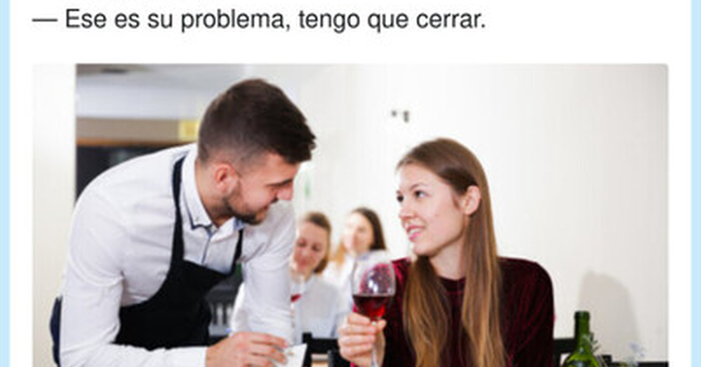 VEF > Visto en las Redes > La típica creída que no tocaría ni con un ...