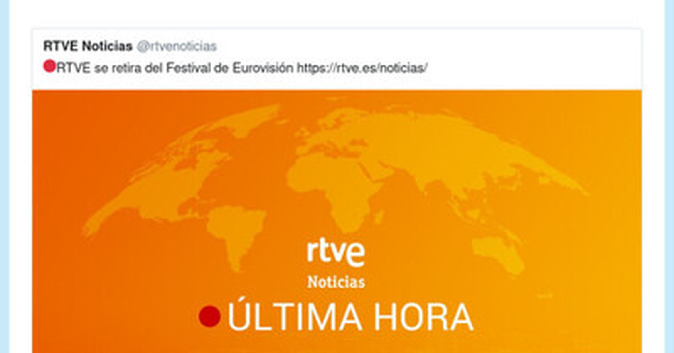 VEF > Visto en las Redes > Confirmamos: España abandona Eurovisión y el ...