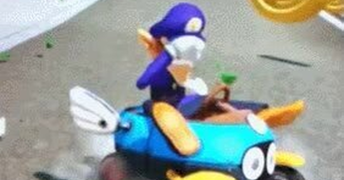 GIF: Luigi es malvado, muy malvado...