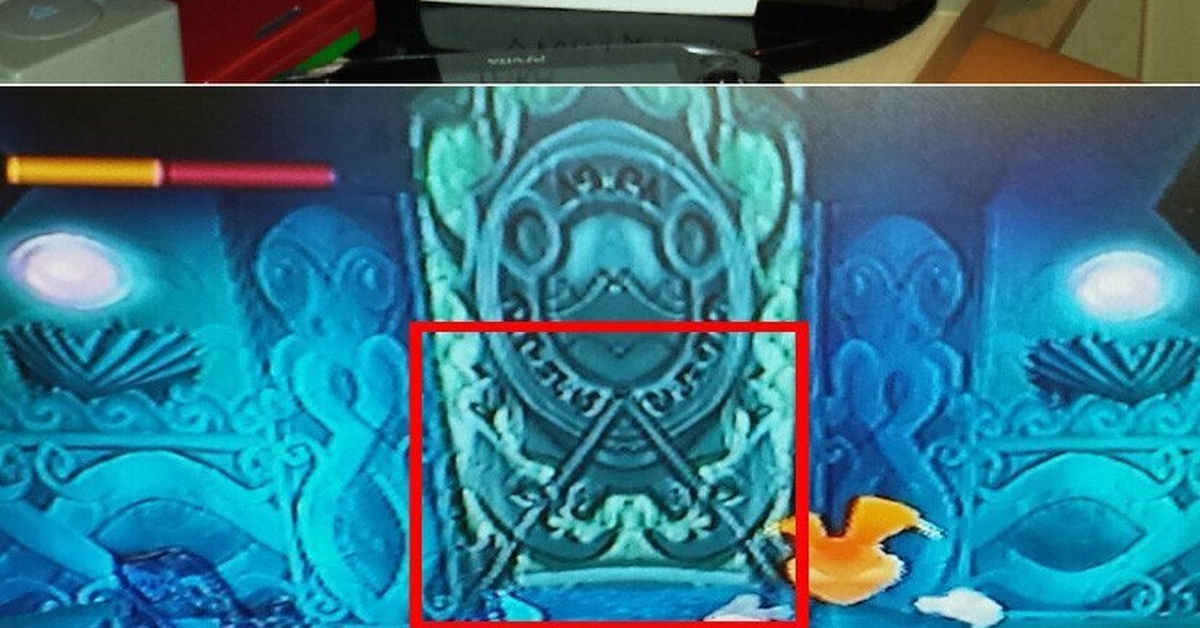 ¿Logo de Assassin's Creed en Rayman 2?