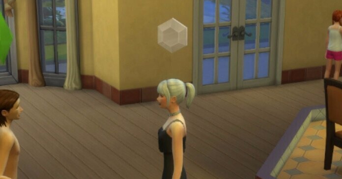 Ahora en los Sims no está solo el típico rombo...