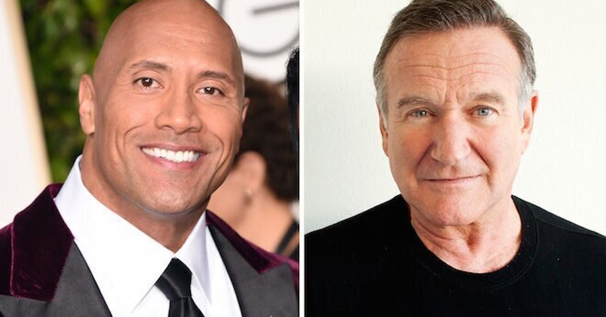 Dwayne Johnson cuenta cómo hizo el ridículo cuando conoció a Robin Williams
