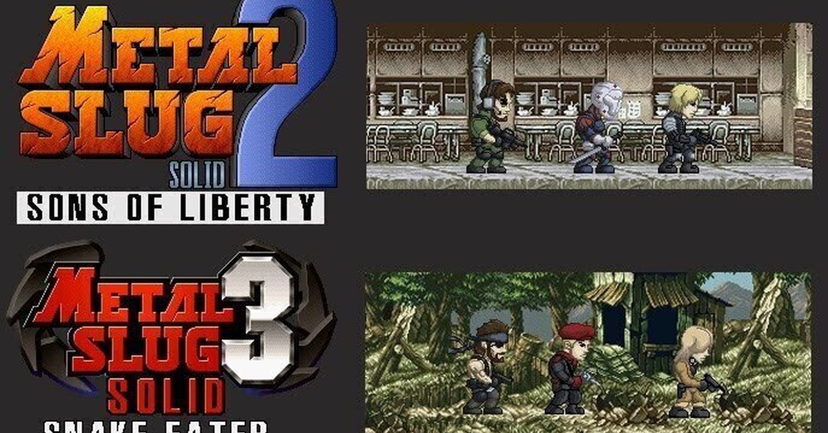 Metal Slug, un videojuego de Hideo Kojima