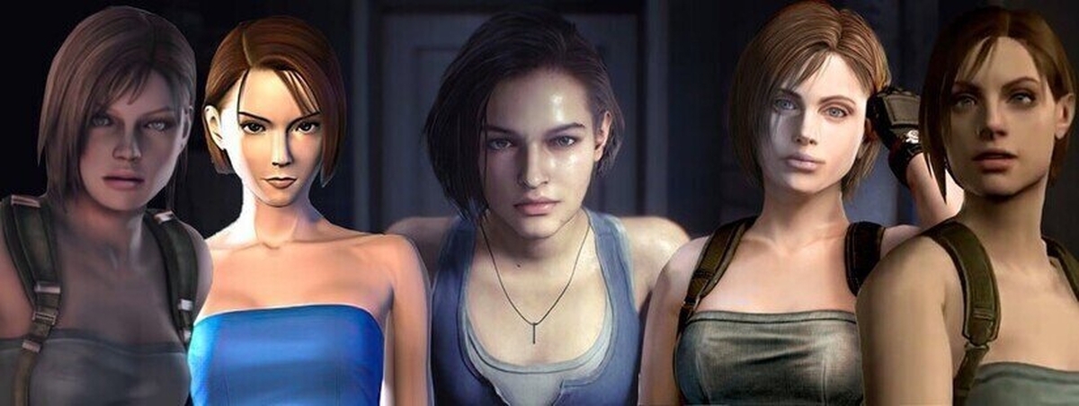 La evolución del rostro de Jill Valentine en los juegos de Resident Evil