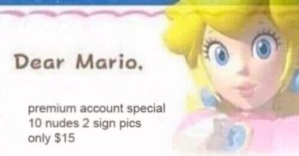 ¿Entonces Mario es un simp?