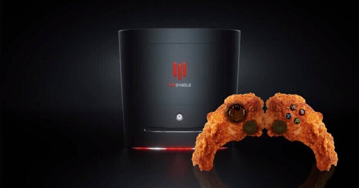 El mando de la nueva consola de KFC