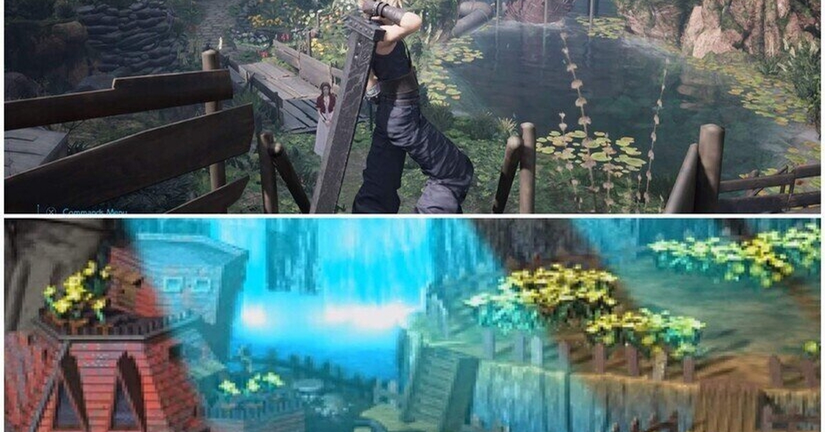Evolución de los gráficos de Final Fantasy VII