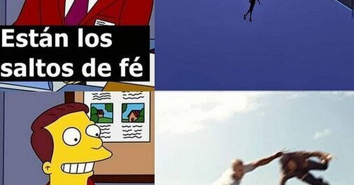 El verdadero salto de fe