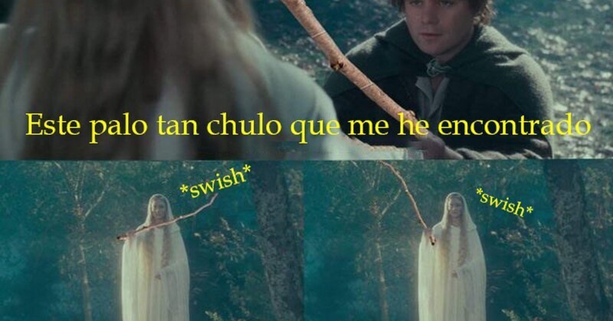 El mejor meme de todo El Señor de los Anillos