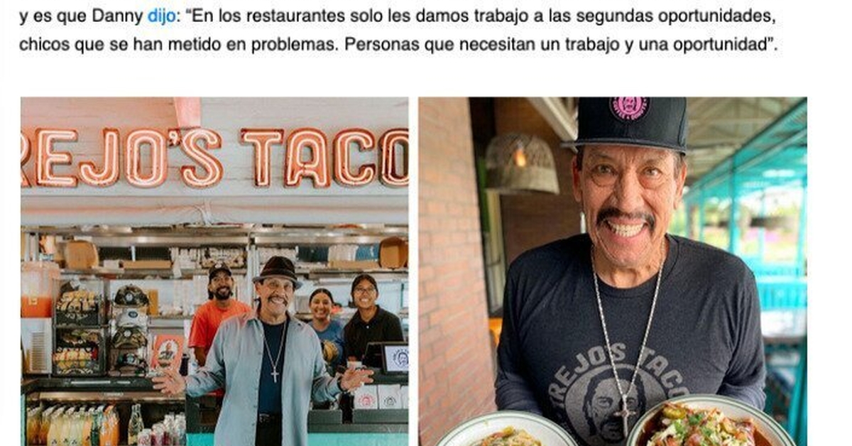 GALERÍA: Danny Trejo, el tío duro del cine que en la vida real tiene un ...