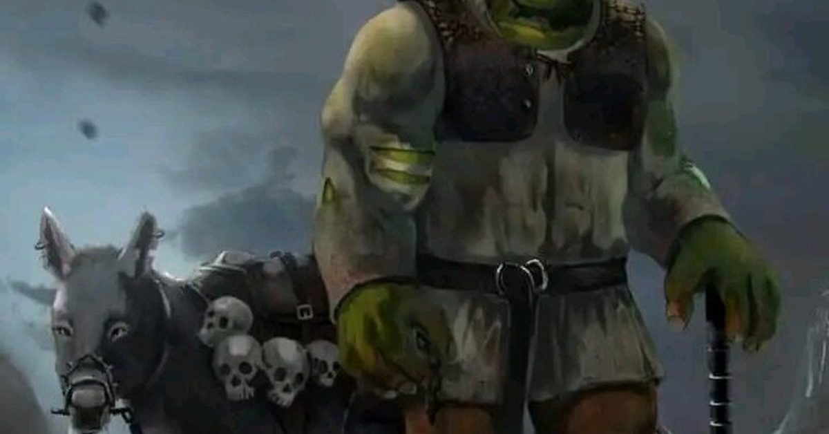 Shrek directed by Zack Snyder