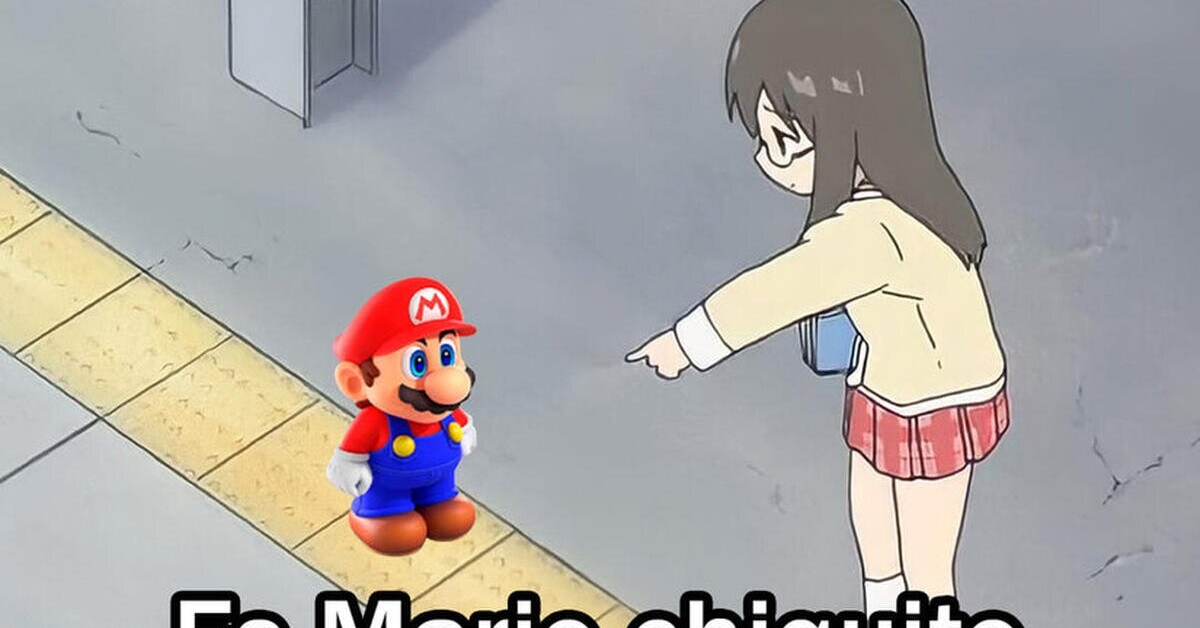 Mario chiquito es bonito