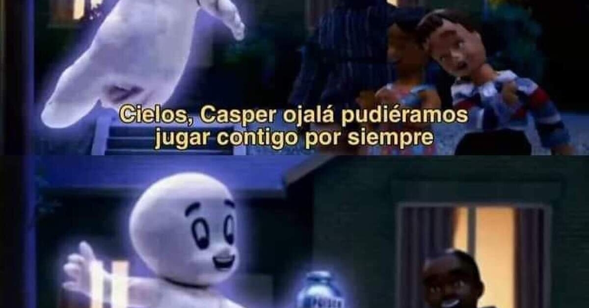 Menudo cabronazo el Casper este
