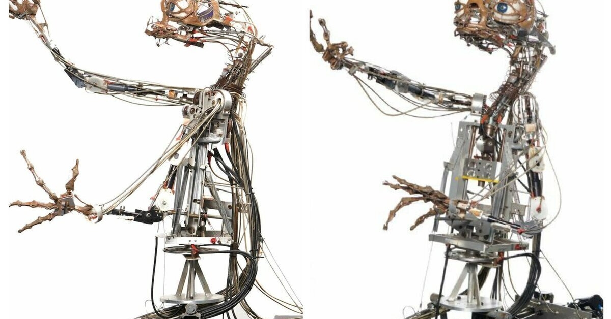 Uno de los animatronic utilizado para E.T (1982) subastado finalmente ...