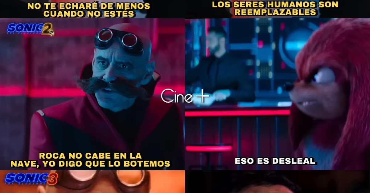 Eggman y su percepción del agente roca a lo largo de las peliculas