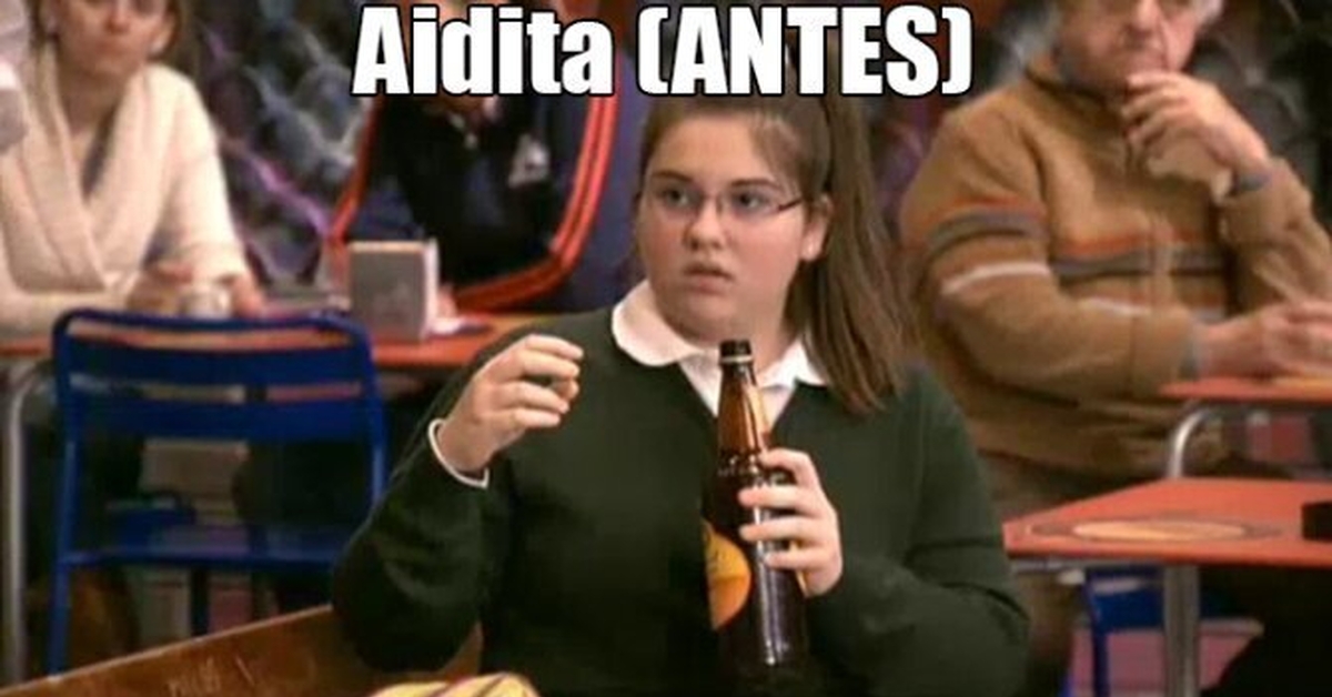 El increíble cambio físico de 'Aidita', de la serie Aída