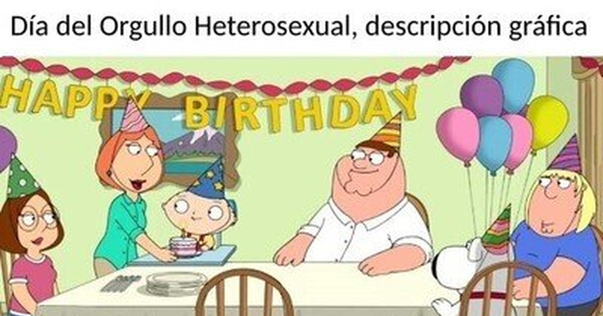 Día Del Orgullo Heterosexual Descripción Gráfica