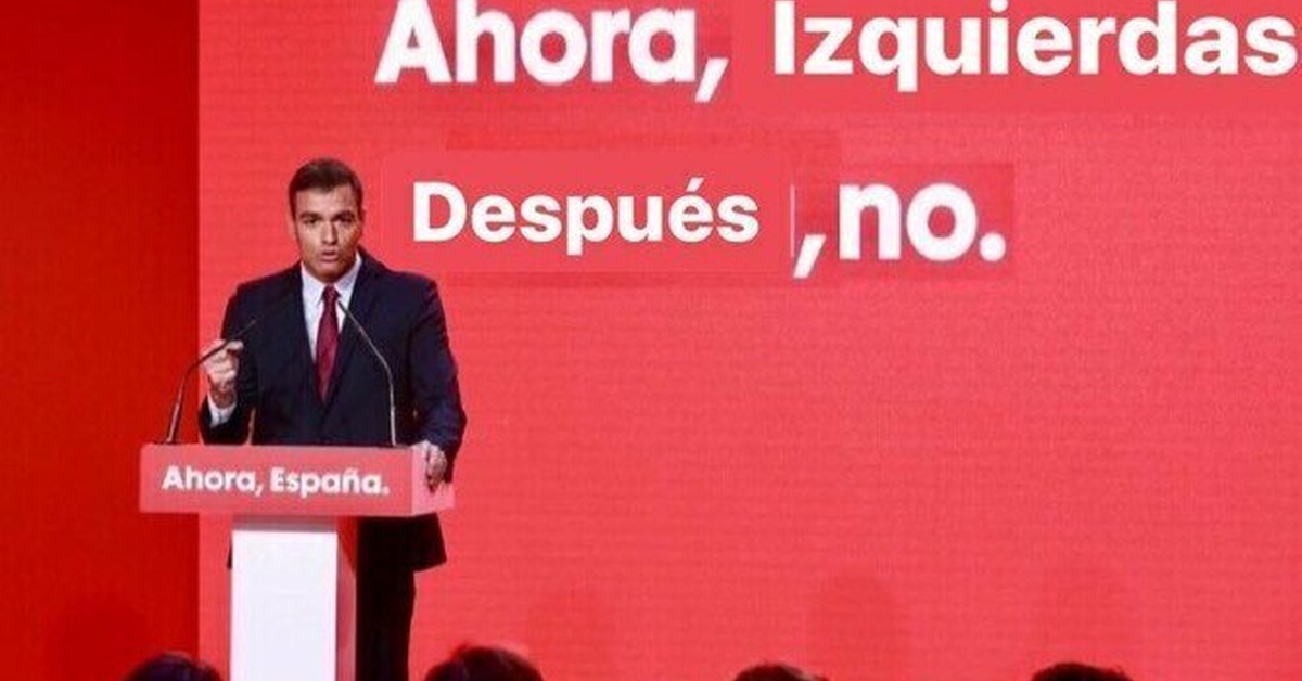 El eslogan verdadero del PSOE