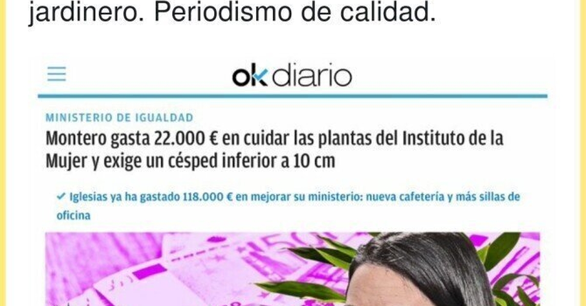 22.000 euros me parece un sueldo razonable para un jardinero