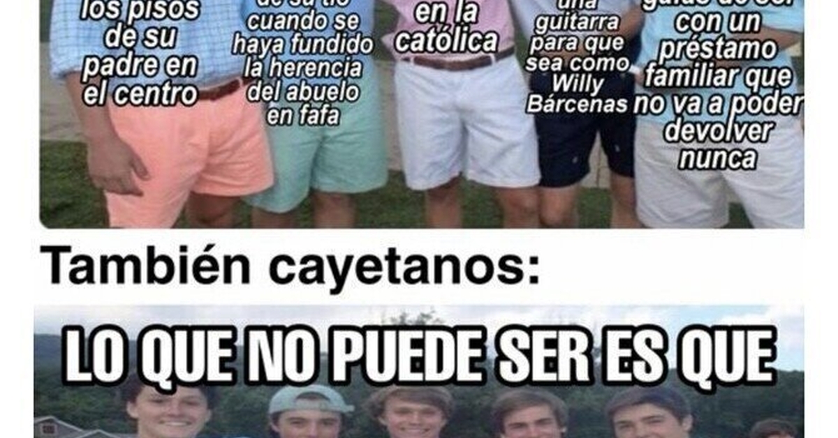 Así son los cayetanos