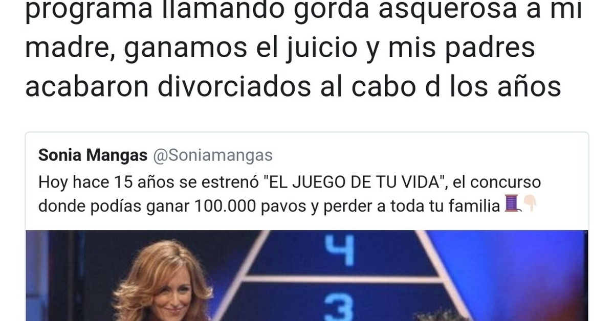Historia de España el programa "El juego de tu vida"