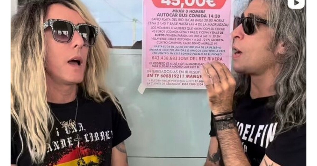 Lo de Mario Vaquerizo y su grupo las Nazis Rubias da mucho asco