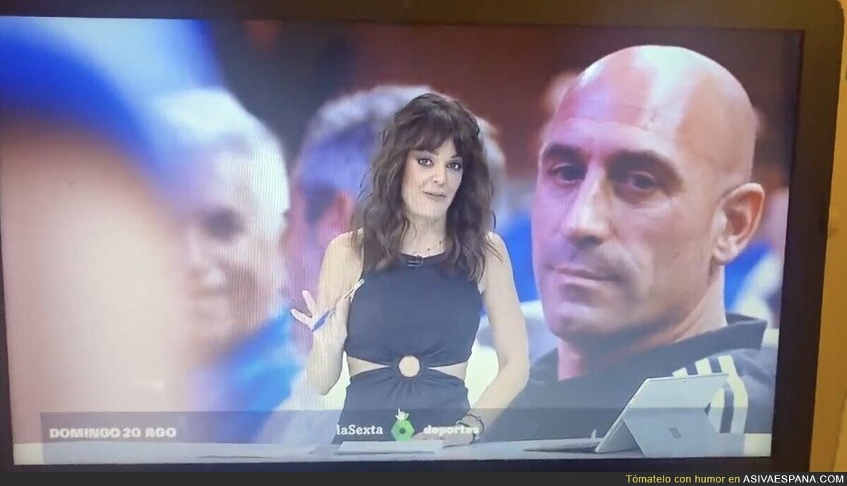 Así se tomaban a risa en La Sexta el beso de Rubiales a Jennifer Hermoso