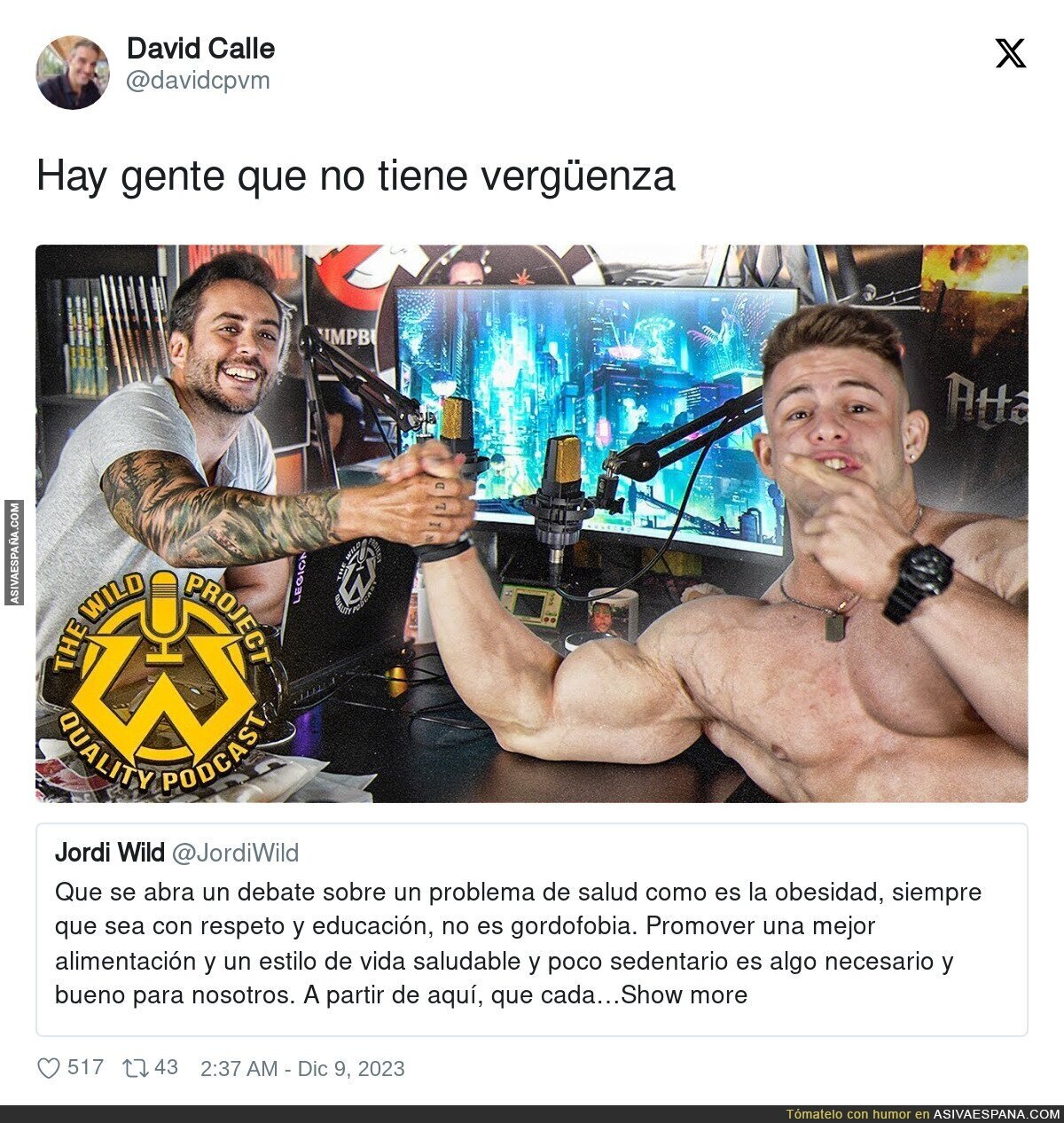 La Cara Dura De Jordi Wild