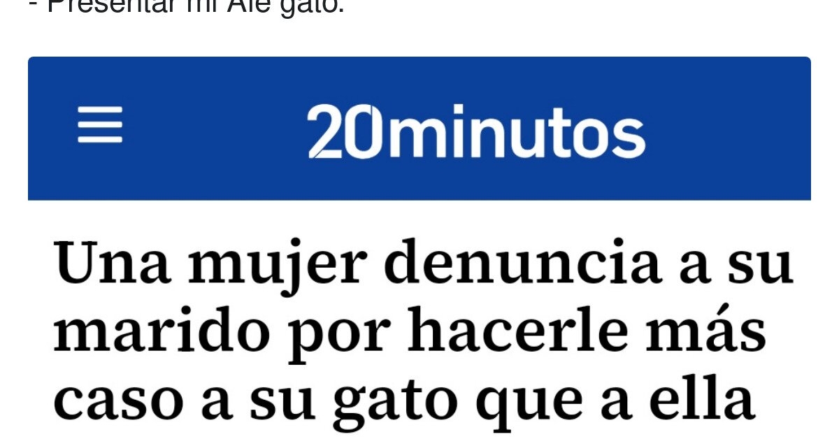 A que cosas hemos llegado en la vida...