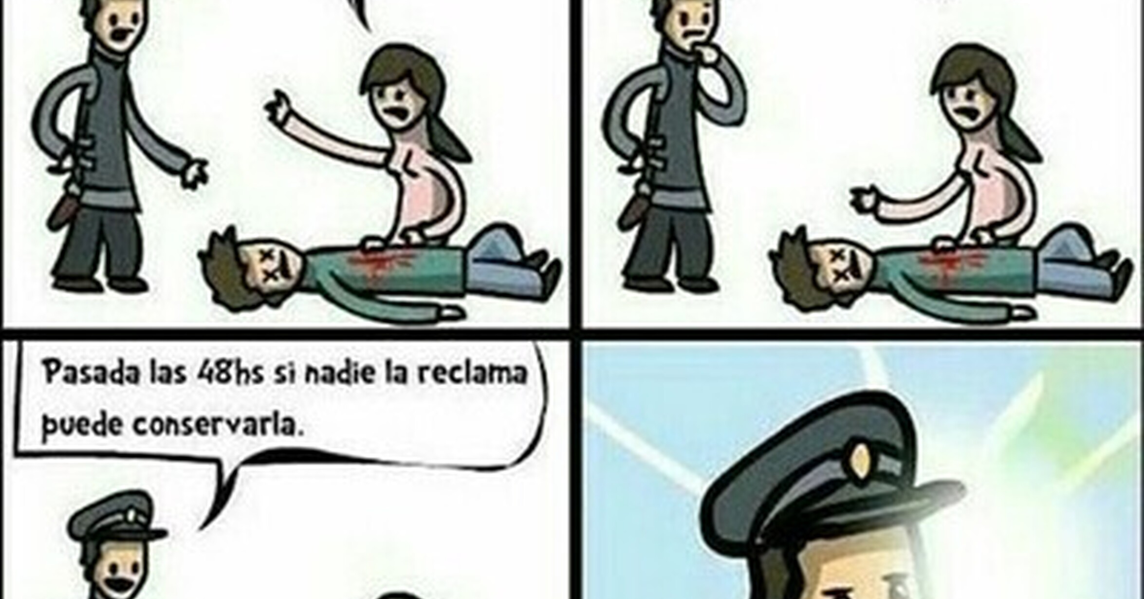 Cuánto cabrón / Otro caso resuelto por el astuto agente
