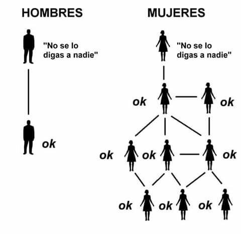 Diferencias al guardar secretos : r/SpanishMeme