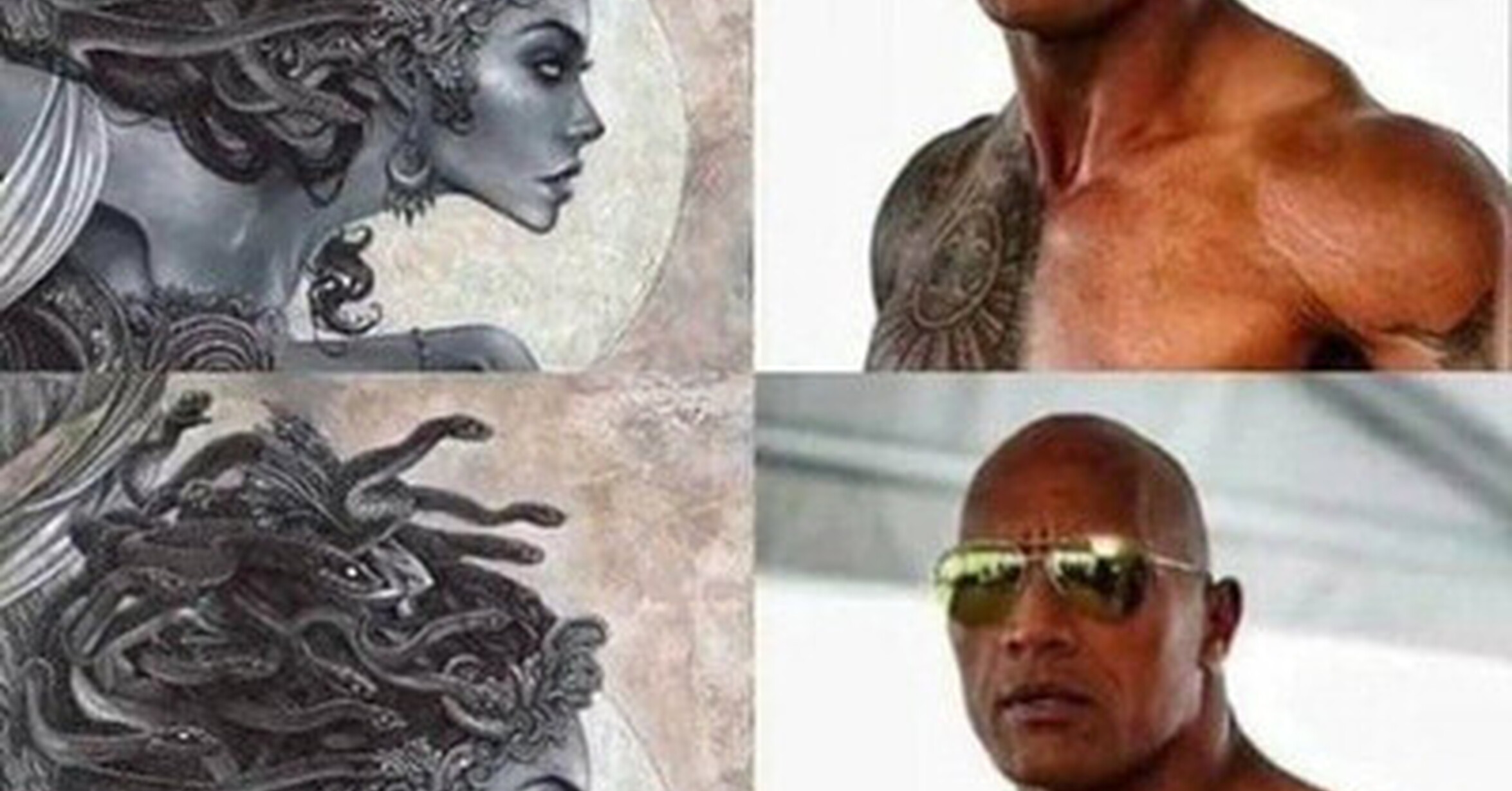 Cuánto cabrón / No puedes convertirlo en roca si ya es La Roca